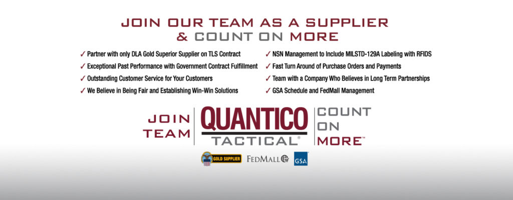 Become a Supplier | Quantico Tactical