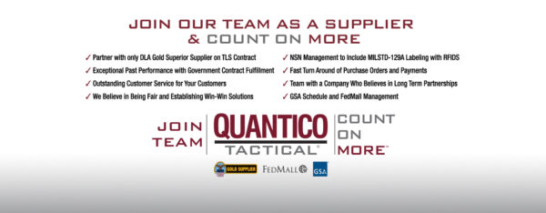Become a Supplier | Quantico Tactical