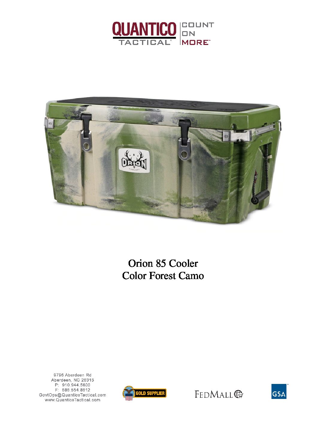 Orion 85 | Quantico Tactical