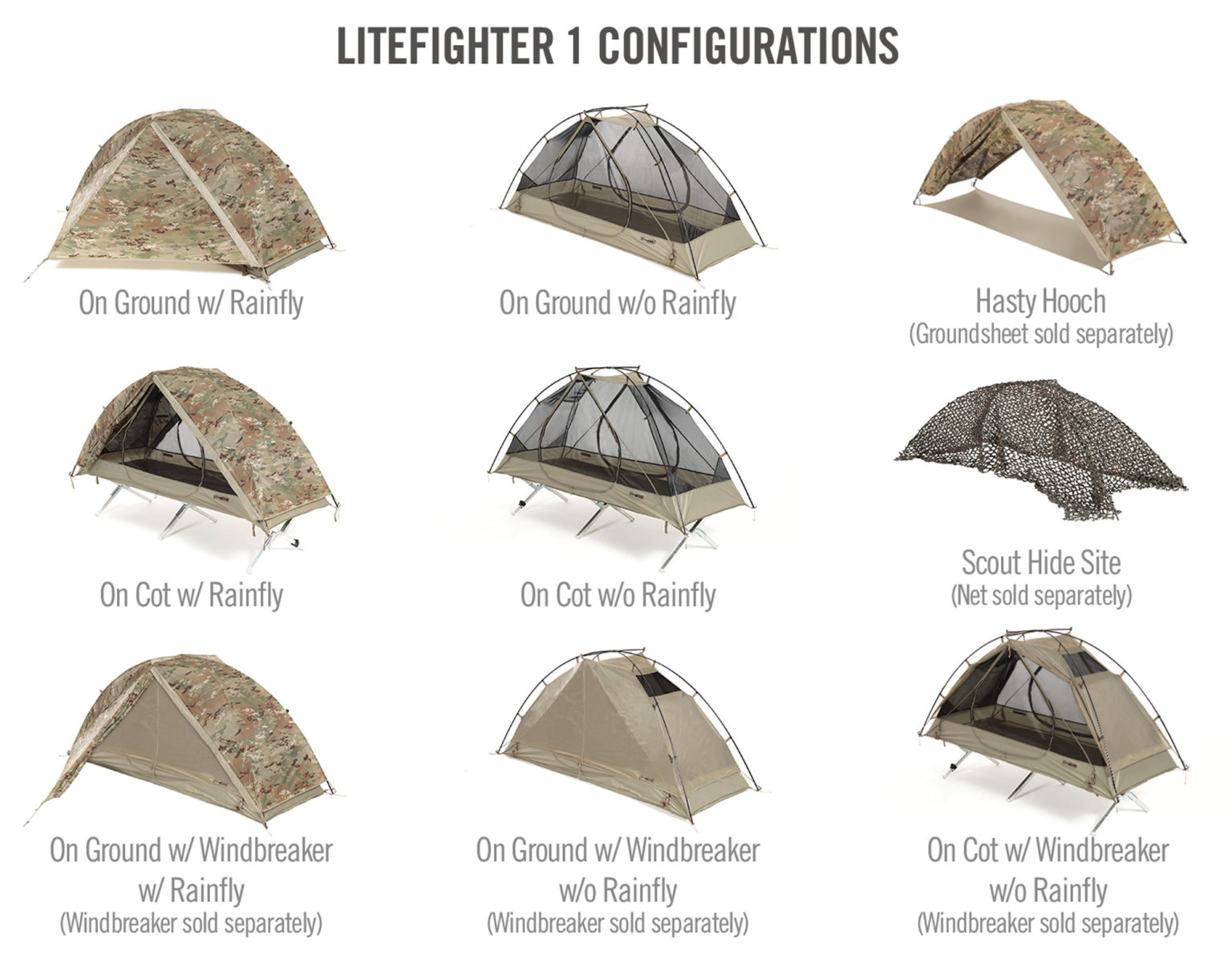 LiteFighter® Sheltering Systems | Quantico Tactical